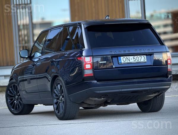 Синий Ленд Ровер Рендж Ровер 2017 в Рига, объемом двигателя 4.40 л и пробегом 277 тыс. км за 25000 €, фото 3 на AUTOMOTO.COM.LV
