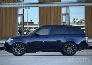 Blue Land Rover Range Rover 2017 in Riga, with an engine capacity of 4.40 L and mileage of 277 thousand km for 25000 €, photo 6 on AUTOMOTO.COM.LV