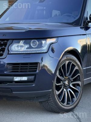 Blue Land Rover Range Rover 2017 in Riga, with an engine capacity of 4.40 L and mileage of 277 thousand km for 25000 €, photo 8 on AUTOMOTO.COM.LV