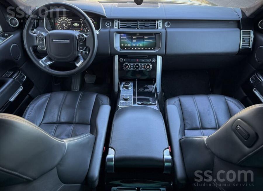 Blue Land Rover Range Rover 2017 in Riga, with an engine capacity of 4.40 L and mileage of 277 thousand km for 25000 €, photo 14 on AUTOMOTO.COM.LV