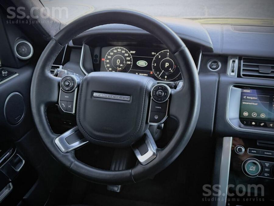 Blue Land Rover Range Rover 2017 in Riga, with an engine capacity of 4.40 L and mileage of 277 thousand km for 25000 €, photo 19 on AUTOMOTO.COM.LV