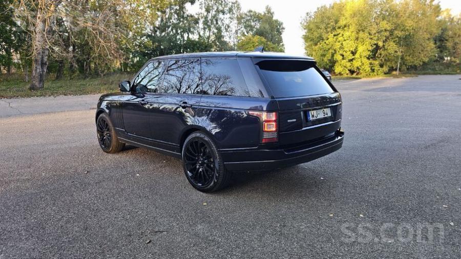 Zils Land Rover Range Rover 2017 Rīga, ar dzinēja tilpumu 4.40 L un nobraukumu 284 tūkst. km par 27500 €, foto 4 vietnē AUTOMOTO.COM.LV