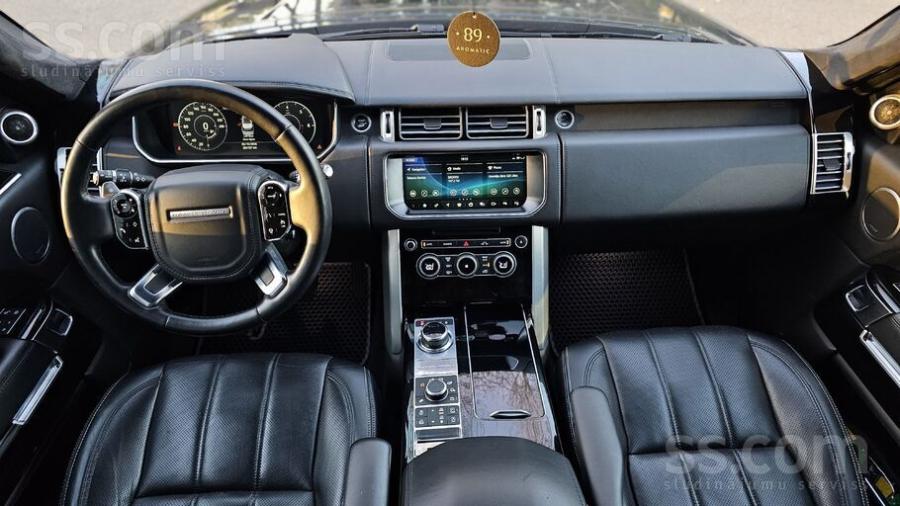 Zils Land Rover Range Rover 2017 Rīga, ar dzinēja tilpumu 4.40 L un nobraukumu 284 tūkst. km par 27500 €, foto 14 vietnē AUTOMOTO.COM.LV