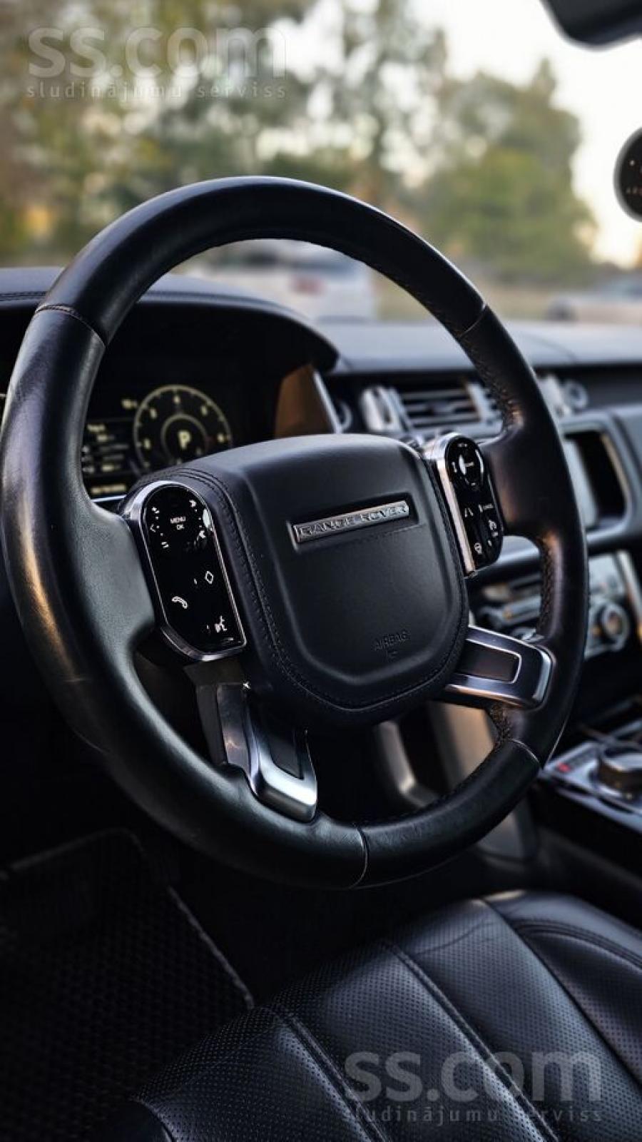 Zils Land Rover Range Rover 2017 Rīga, ar dzinēja tilpumu 4.40 L un nobraukumu 284 tūkst. km par 27500 €, foto 20 vietnē AUTOMOTO.COM.LV