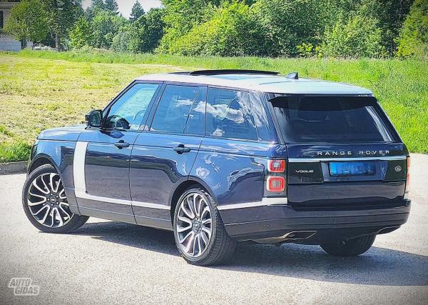 Zils Land Rover Range Rover 2018 Viļņa, ar dzinēja tilpumu 3.00 L un nobraukumu 222 tūkst. km par 45500 €, foto 4 vietnē AUTOMOTO.COM.LV