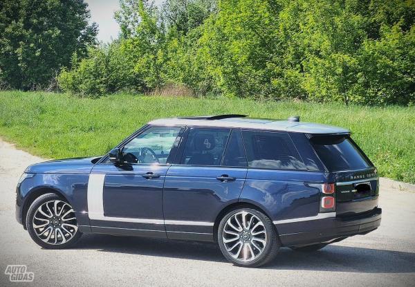 Zils Land Rover Range Rover 2018 Viļņa, ar dzinēja tilpumu 3.00 L un nobraukumu 222 tūkst. km par 45500 €, foto 5 vietnē AUTOMOTO.COM.LV