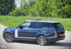 Blue Land Rover Range Rover 2018 in Vilnius, with an engine capacity of 3.00 L and mileage of 222 thousand km for 45500 €, photo 6 on AUTOMOTO.COM.LV