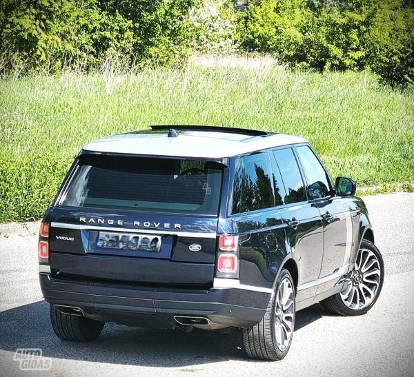 Zils Land Rover Range Rover 2018 Viļņa, ar dzinēja tilpumu 3.00 L un nobraukumu 222 tūkst. km par 45500 €, foto 6 vietnē AUTOMOTO.COM.LV