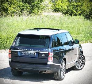 Blue Land Rover Range Rover 2018 in Vilnius, with an engine capacity of 3.00 L and mileage of 222 thousand km for 45500 €, photo 7 on AUTOMOTO.COM.LV