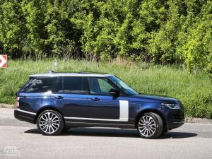 Blue Land Rover Range Rover 2018 in Vilnius, with an engine capacity of 3.00 L and mileage of 222 thousand km for 45500 €, photo 9 on AUTOMOTO.COM.LV