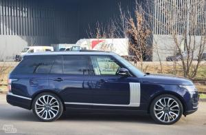 Blue Land Rover Range Rover 2018 in Vilnius, with an engine capacity of 3.00 L and mileage of 222 thousand km for 45500 €, photo 14 on AUTOMOTO.COM.LV