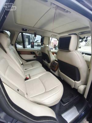 Blue Land Rover Range Rover 2018 in Vilnius, with an engine capacity of 3.00 L and mileage of 222 thousand km for 45500 €, photo 35 on AUTOMOTO.COM.LV