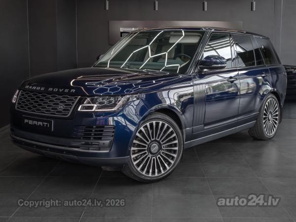 Zils Land Rover Range Rover 2021 Tallina, ar dzinēja tilpumu 2.00 L un nobraukumu 83 tūkst. km par 69000 €, foto  vietnē AUTOMOTO.COM.LV