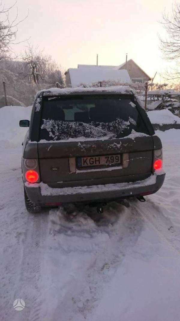 Brown Land Rover Range Rover 2007 in Kaunas, with an engine capacity of 3.60 L and mileage of 363 thousand km for 3500 €, photo 6 on AUTOMOTO.COM.LV