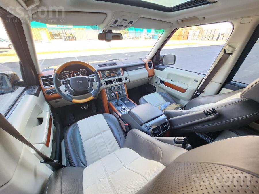 Brūns Land Rover Range Rover 2010 Rīga, ar dzinēja tilpumu 3.60 L un nobraukumu 230 tūkst. km par 19900 €, foto 19 vietnē AUTOMOTO.COM.LV