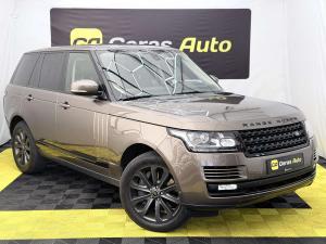 Brown Land Rover Range Rover 2012 in Vilnius, with an engine capacity of 5.00 L and mileage of 219 thousand km for 22000 €, photo 4 on AUTOMOTO.COM.LV