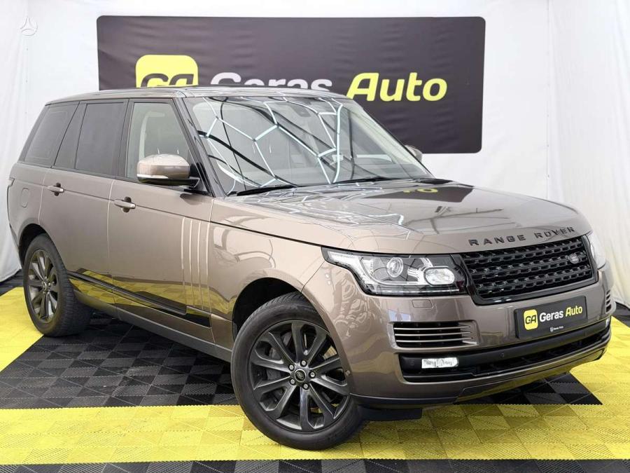 Brown Land Rover Range Rover 2012 in Vilnius, with an engine capacity of 5.00 L and mileage of 219 thousand km for 22000 €, photo 4 on AUTOMOTO.COM.LV
