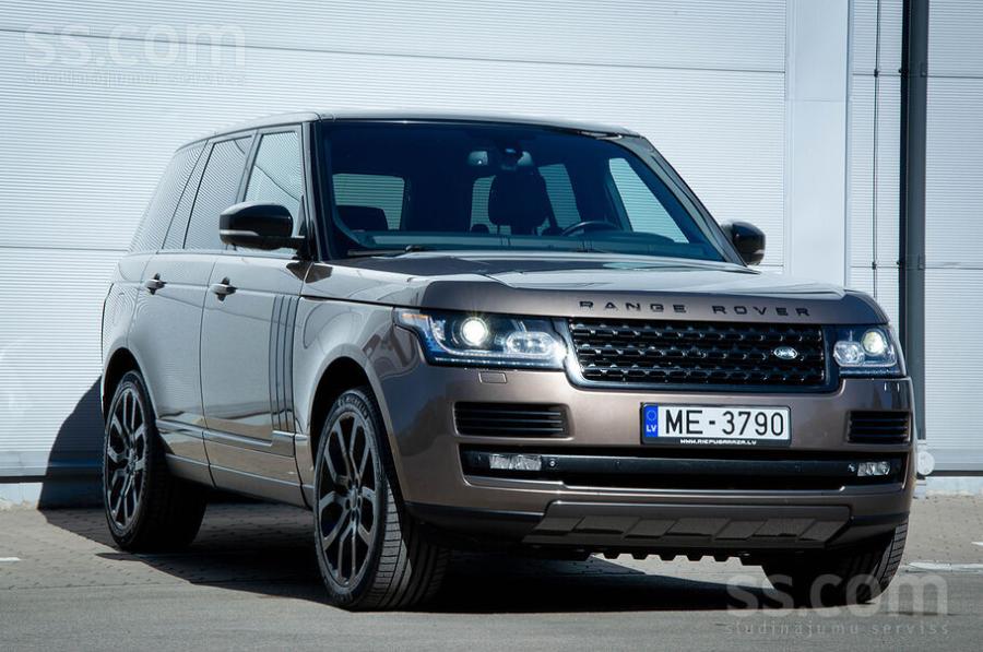 Brown Land Rover Range Rover 2013 in Riga, with an engine capacity of 4.40 L and mileage of 264 thousand km for 19500 €, photo 3 on AUTOMOTO.COM.LV