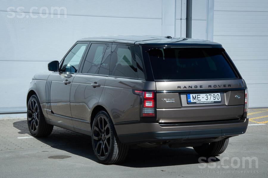 Brown Land Rover Range Rover 2013 in Riga, with an engine capacity of 4.40 L and mileage of 264 thousand km for 19500 €, photo 5 on AUTOMOTO.COM.LV