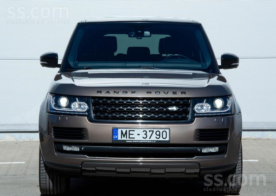 Brown Land Rover Range Rover 2013 in Riga, with an engine capacity of 4.40 L and mileage of 264 thousand km for 19500 €, photo 6 on AUTOMOTO.COM.LV