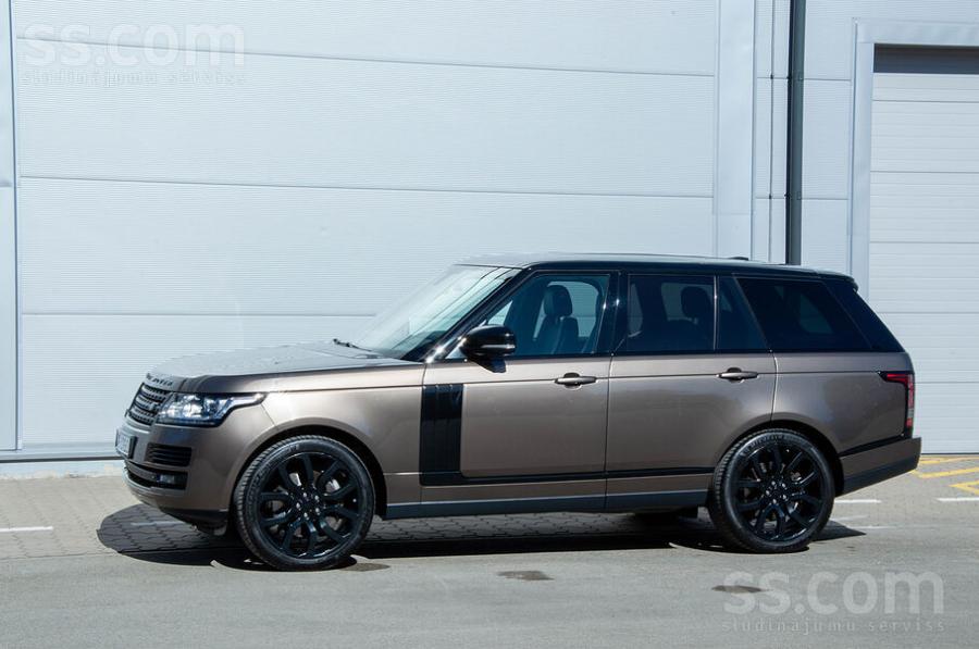 Brown Land Rover Range Rover 2013 in Riga, with an engine capacity of 4.40 L and mileage of 264 thousand km for 19500 €, photo 12 on AUTOMOTO.COM.LV