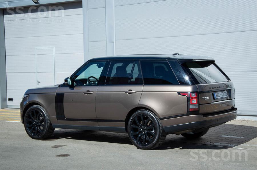 Brown Land Rover Range Rover 2013 in Riga, with an engine capacity of 4.40 L and mileage of 264 thousand km for 19500 €, photo 13 on AUTOMOTO.COM.LV