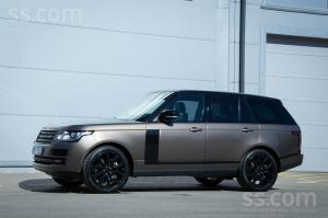 Brown Land Rover Range Rover 2013 in Riga, with an engine capacity of 4.40 L and mileage of 264 thousand km for 19500 €, photo 15 on AUTOMOTO.COM.LV