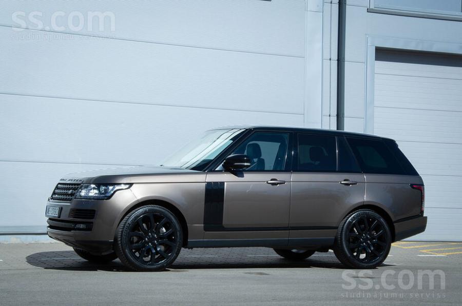 Brown Land Rover Range Rover 2013 in Riga, with an engine capacity of 4.40 L and mileage of 264 thousand km for 19500 €, photo 15 on AUTOMOTO.COM.LV