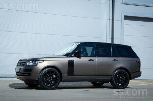 Brown Land Rover Range Rover 2013 in Riga, with an engine capacity of 4.40 L and mileage of 264 thousand km for 23000 €, photo 5 on AUTOMOTO.COM.LV