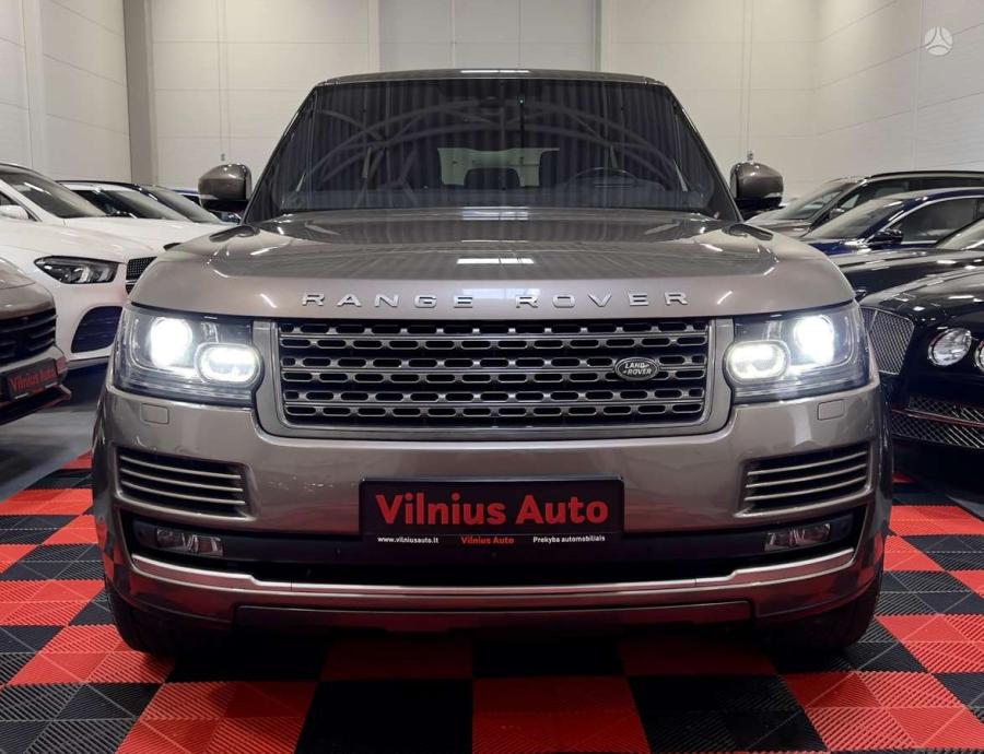 Brūns Land Rover Range Rover 2016 Viļņa, ar dzinēja tilpumu 2.99 L un nobraukumu 150 tūkst. km par 21900 €, foto 2 vietnē AUTOMOTO.COM.LV