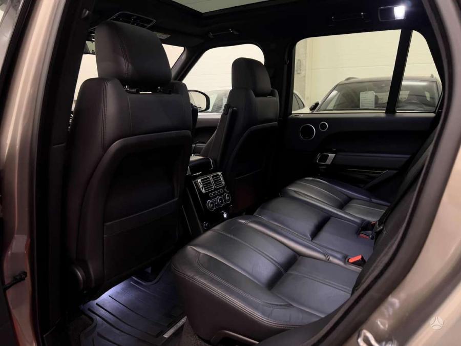Brūns Land Rover Range Rover 2016 Viļņa, ar dzinēja tilpumu 2.99 L un nobraukumu 150 tūkst. km par 21900 €, foto 15 vietnē AUTOMOTO.COM.LV
