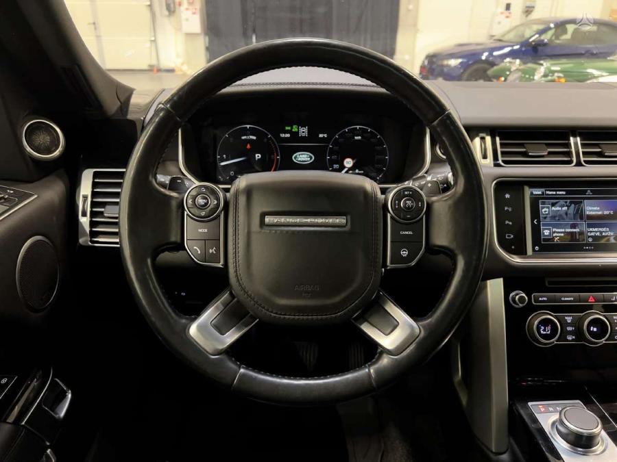 Brūns Land Rover Range Rover 2016 Viļņa, ar dzinēja tilpumu 2.99 L un nobraukumu 150 tūkst. km par 21900 €, foto 22 vietnē AUTOMOTO.COM.LV