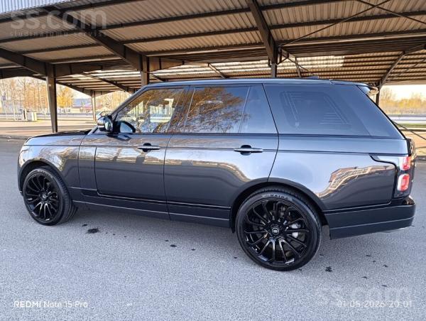 Brūns Land Rover Range Rover 2018 Rīga, ar dzinēja tilpumu 3.00 L un nobraukumu 194 tūkst. km par 35999 €, foto 2 vietnē AUTOMOTO.COM.LV