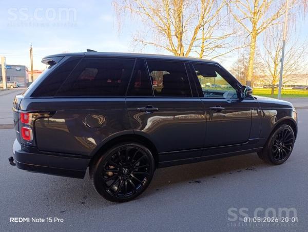 Brūns Land Rover Range Rover 2018 Rīga, ar dzinēja tilpumu 3.00 L un nobraukumu 194 tūkst. km par 35999 €, foto 3 vietnē AUTOMOTO.COM.LV