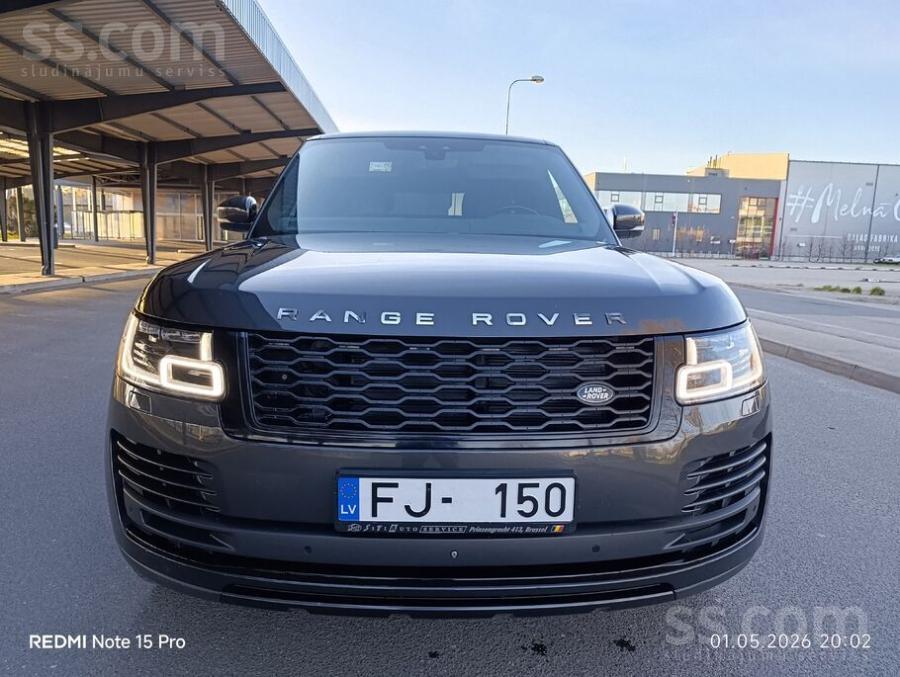 Brown Land Rover Range Rover 2018 in Riga, with an engine capacity of 3.00 L and mileage of 194 thousand km for 35999 €, photo 5 on AUTOMOTO.COM.LV