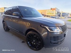 Brown Land Rover Range Rover 2018 in Riga, with an engine capacity of 3.00 L and mileage of 194 thousand km for 35999 €, photo 9 on AUTOMOTO.COM.LV