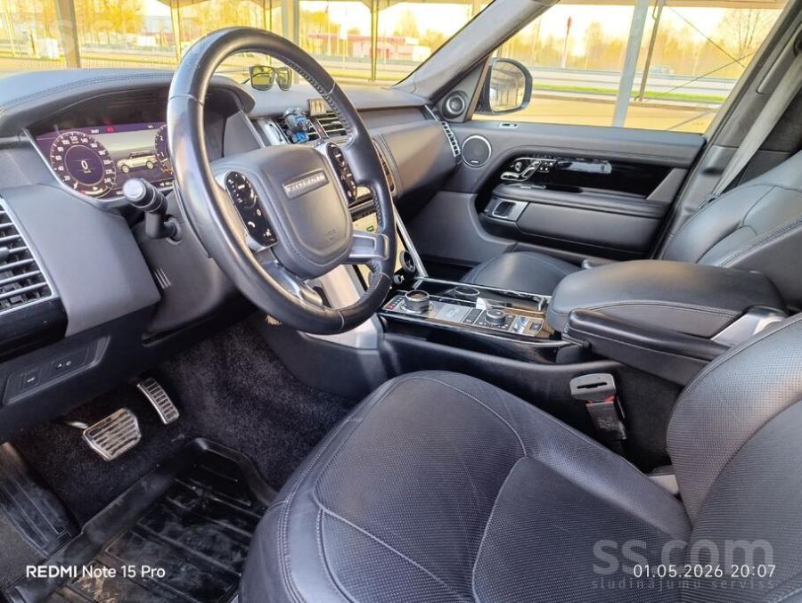 Brown Land Rover Range Rover 2018 in Riga, with an engine capacity of 3.00 L and mileage of 194 thousand km for 35999 €, photo 23 on AUTOMOTO.COM.LV