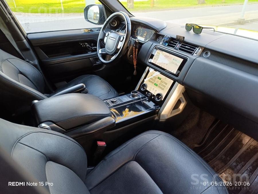 Brown Land Rover Range Rover 2018 in Riga, with an engine capacity of 3.00 L and mileage of 194 thousand km for 35999 €, photo 25 on AUTOMOTO.COM.LV