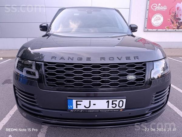 Brūns Land Rover Range Rover 2018 Rīga, ar dzinēja tilpumu 3.00 L un nobraukumu 196 tūkst. km par 34990 €, foto 2 vietnē AUTOMOTO.COM.LV