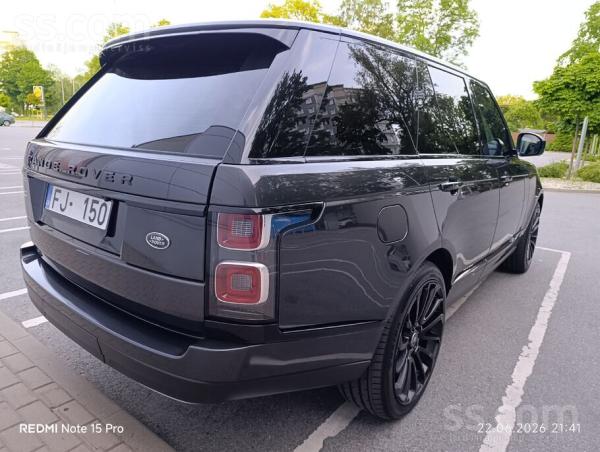 Brūns Land Rover Range Rover 2018 Rīga, ar dzinēja tilpumu 3.00 L un nobraukumu 196 tūkst. km par 34990 €, foto 5 vietnē AUTOMOTO.COM.LV