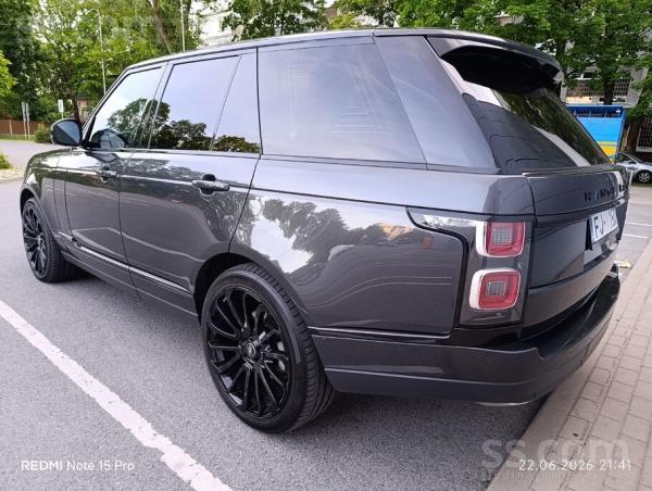 Brūns Land Rover Range Rover 2018 Rīga, ar dzinēja tilpumu 3.00 L un nobraukumu 196 tūkst. km par 34990 €, foto 7 vietnē AUTOMOTO.COM.LV