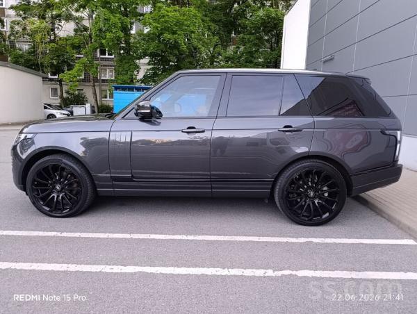 Brūns Land Rover Range Rover 2018 Rīga, ar dzinēja tilpumu 3.00 L un nobraukumu 196 tūkst. km par 34990 €, foto 9 vietnē AUTOMOTO.COM.LV