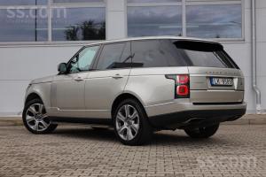 Brown Land Rover Range Rover 2018 in Riga, with an engine capacity of 3.00 L and mileage of 251 thousand km for 30995 €, photo 6 on AUTOMOTO.COM.LV