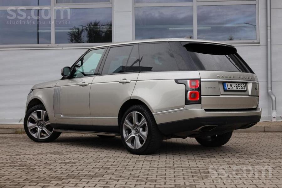 Brown Land Rover Range Rover 2018 in Riga, with an engine capacity of 3.00 L and mileage of 251 thousand km for 30995 €, photo 6 on AUTOMOTO.COM.LV