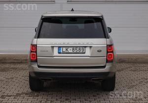 Brown Land Rover Range Rover 2018 in Riga, with an engine capacity of 3.00 L and mileage of 251 thousand km for 30995 €, photo 8 on AUTOMOTO.COM.LV