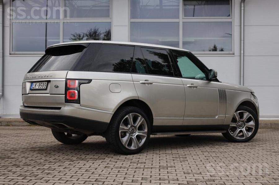 Brown Land Rover Range Rover 2018 in Riga, with an engine capacity of 3.00 L and mileage of 251 thousand km for 30995 €, photo 9 on AUTOMOTO.COM.LV