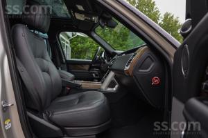 Brown Land Rover Range Rover 2018 in Riga, with an engine capacity of 3.00 L and mileage of 251 thousand km for 30995 €, photo 21 on AUTOMOTO.COM.LV