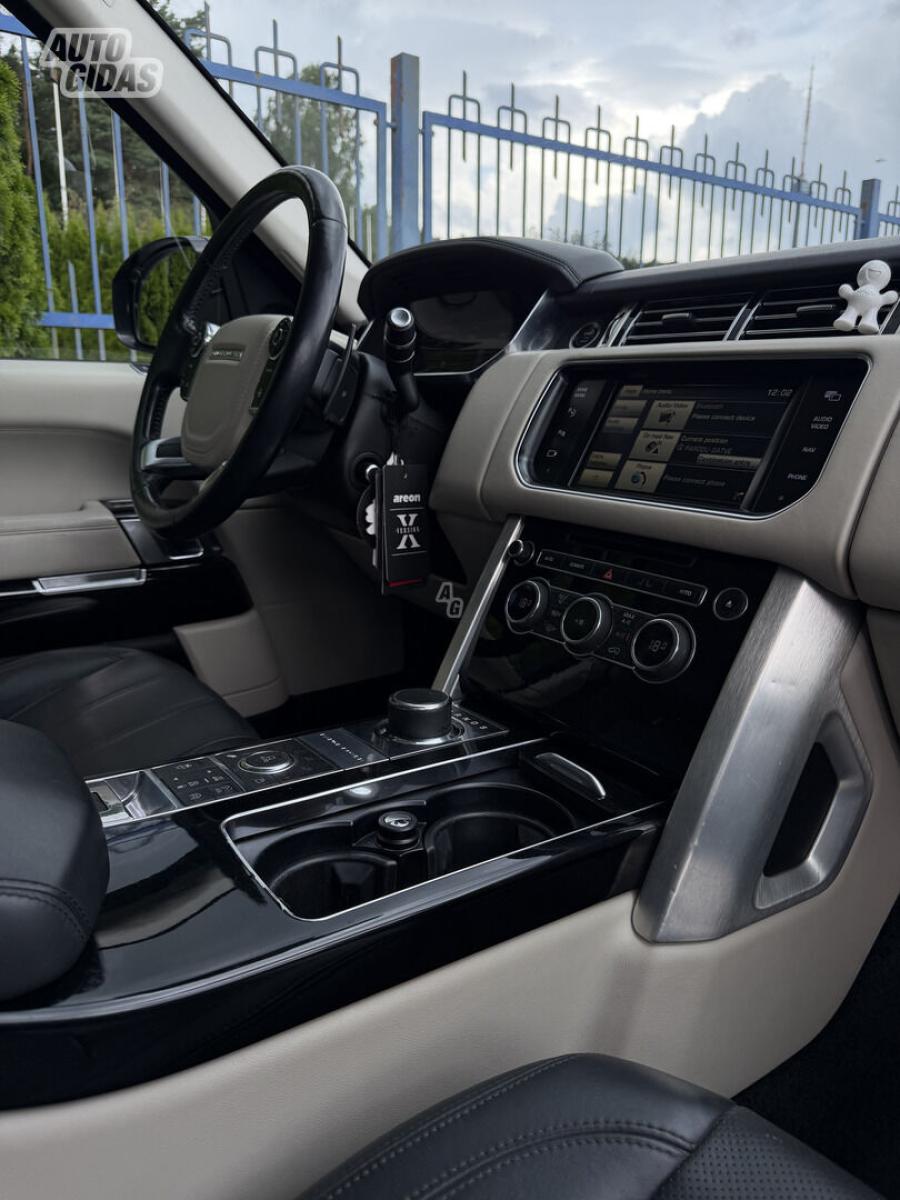 Land Rover Range Rover 2013 in Vilnius, with an engine capacity of 3.00 L and mileage of 276 thousand km for 16000 €, photo 14 on AUTOMOTO.COM.LV