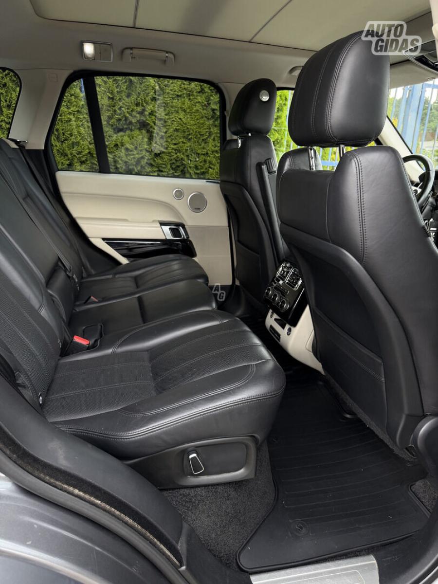 Land Rover Range Rover 2013 in Vilnius, with an engine capacity of 3.00 L and mileage of 276 thousand km for 16000 €, photo 21 on AUTOMOTO.COM.LV