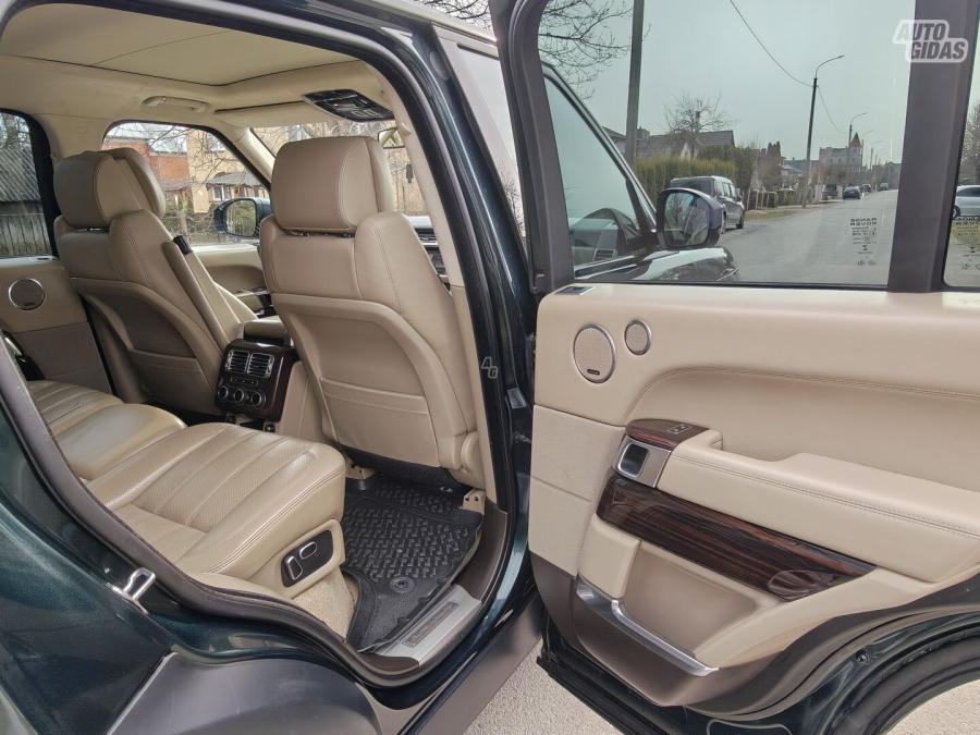 Land Rover Range Rover 2014 Šauļi, ar dzinēja tilpumu 4.40 L un nobraukumu 269 tūkst. km par 19990 €, foto 11 vietnē AUTOMOTO.COM.LV